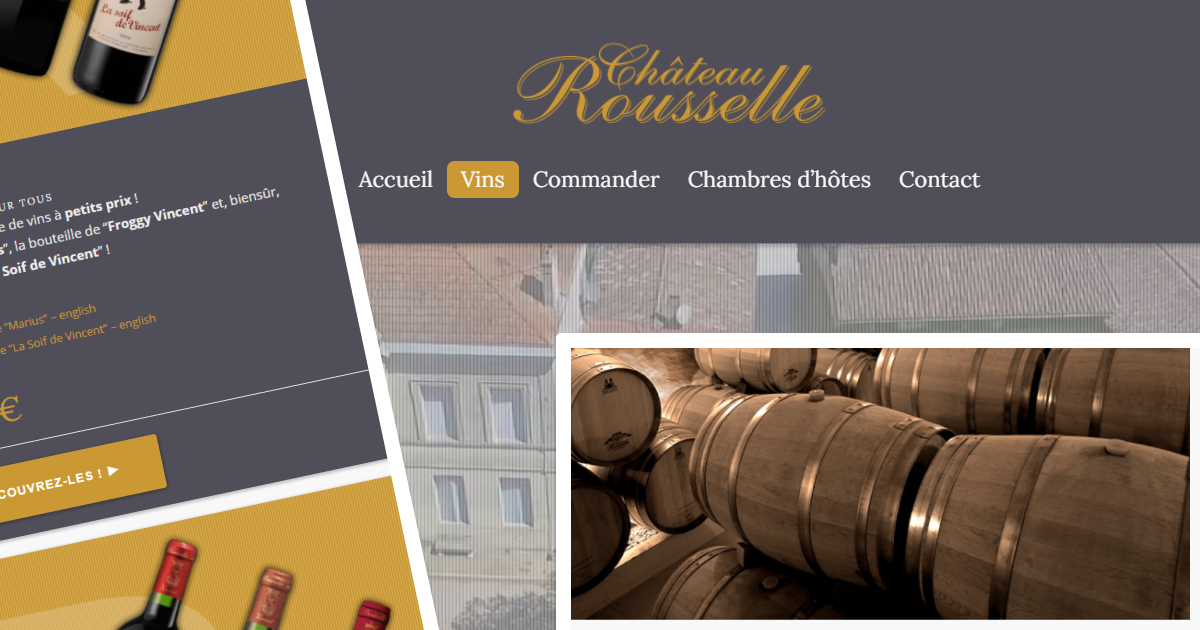 Contact - Château Rousselle